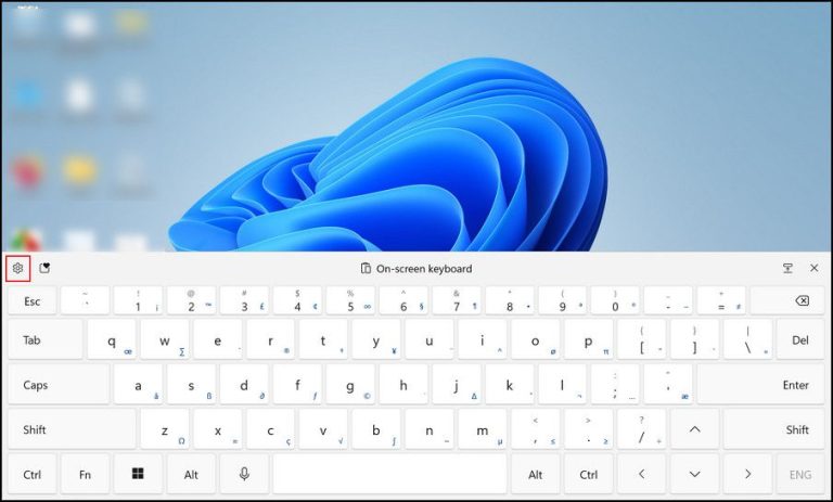 Aktivieren Und Anpassen Der Touch-Tastatur In Windows 11
