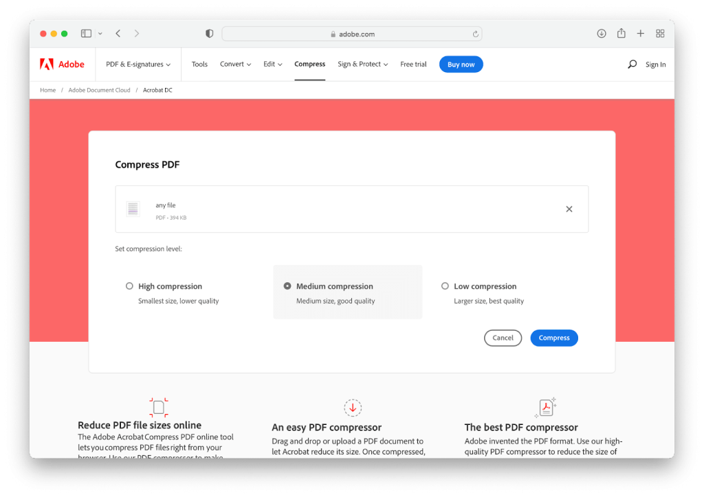 Wie man PDF-Dateien komprimiert