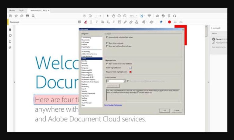 Ändern Der Markierungsfarbe In Adobe Acrobat Reader